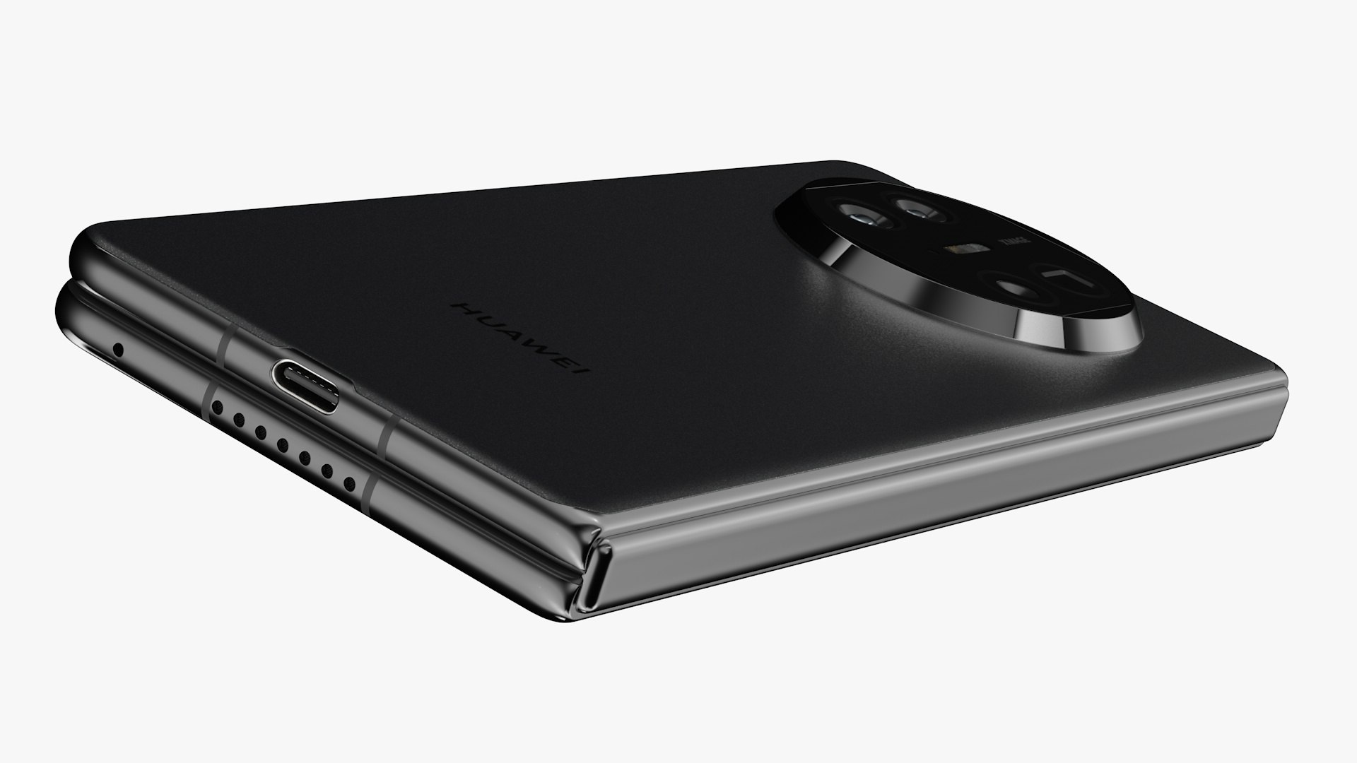 3D Huawei Mate X5 Feather Black Model - TurboSquid 2124015