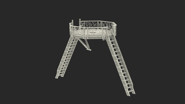 modelo 3d Tree Platform - TurboSquid 2099627