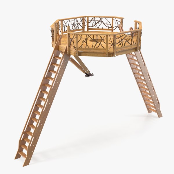 modelo 3d Tree Platform - TurboSquid 2099627