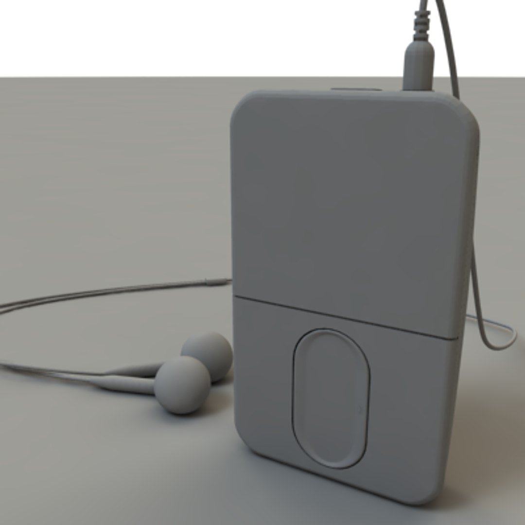 Creative Zen M 3d Model