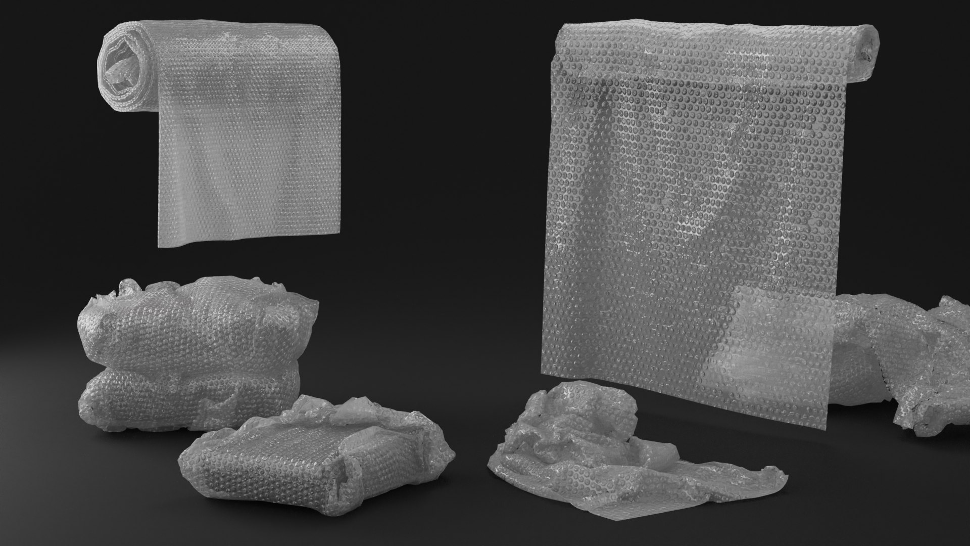 3D Bubble Wrap - TurboSquid 1450578