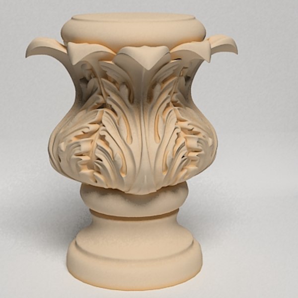 3d model base decor