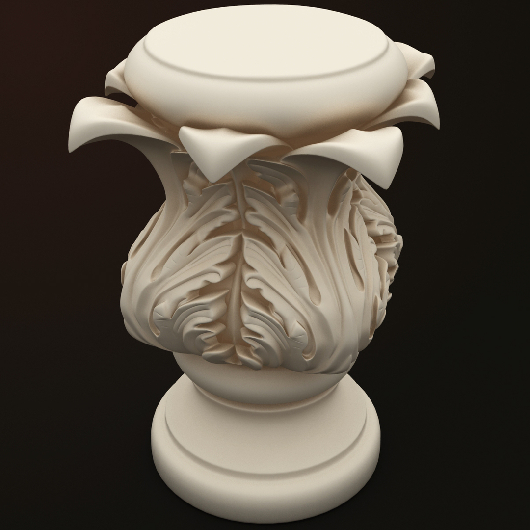 3d model base decor