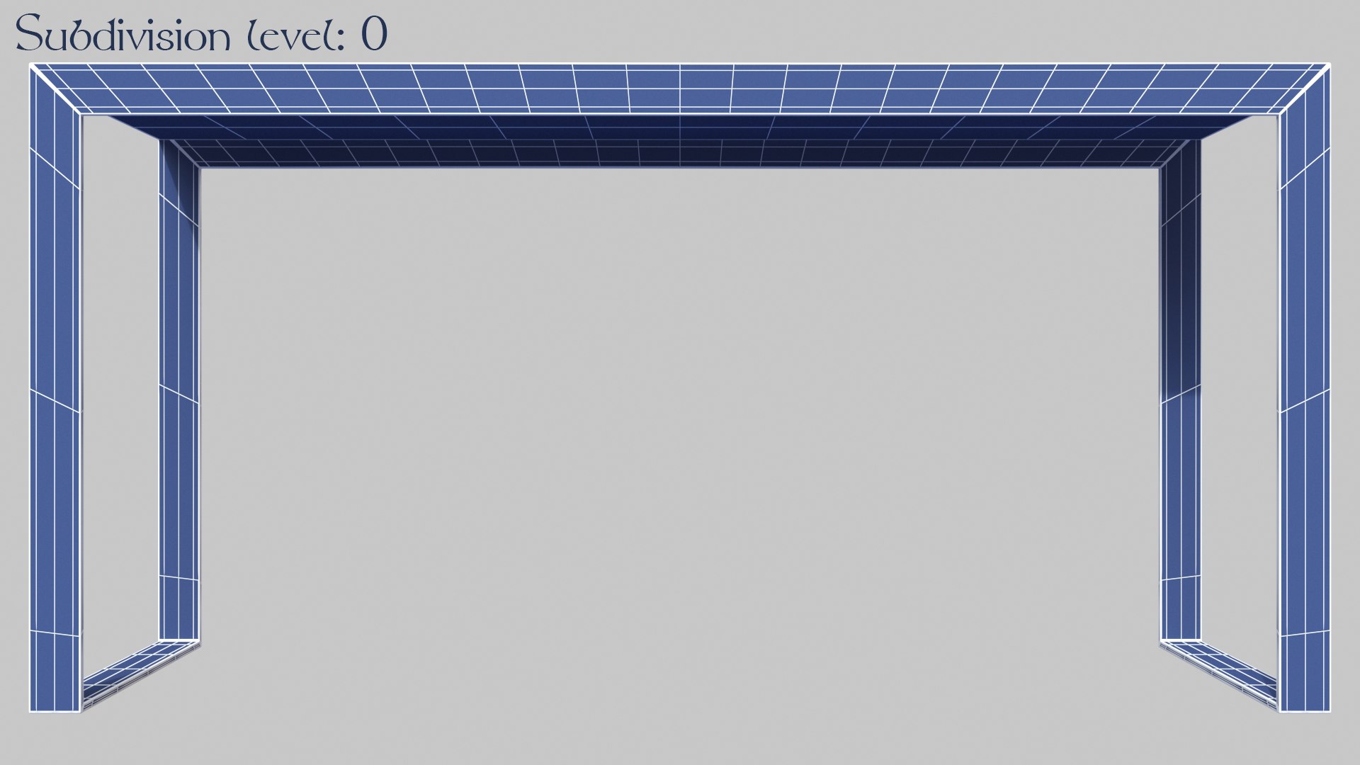 Large Marble Console Table 3D Model - TurboSquid 1776784