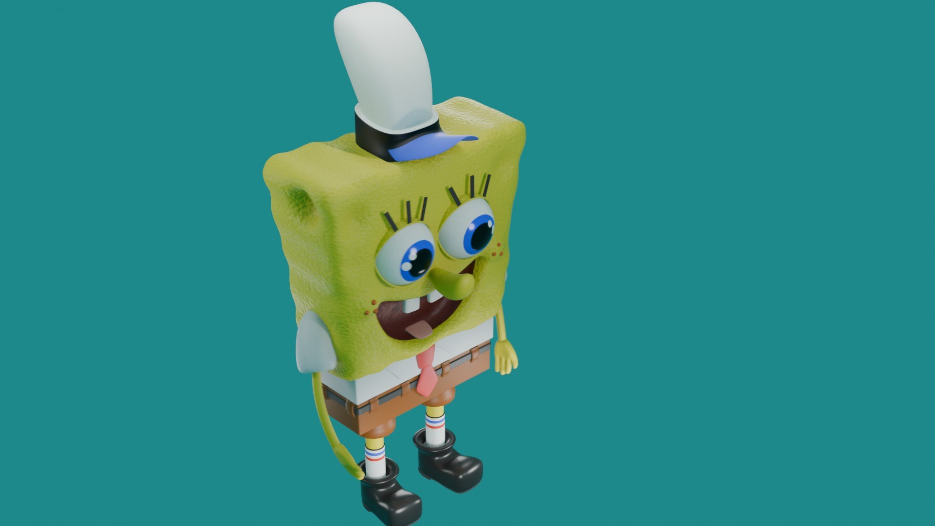 SpongeBob 3D Model - TurboSquid 2339571