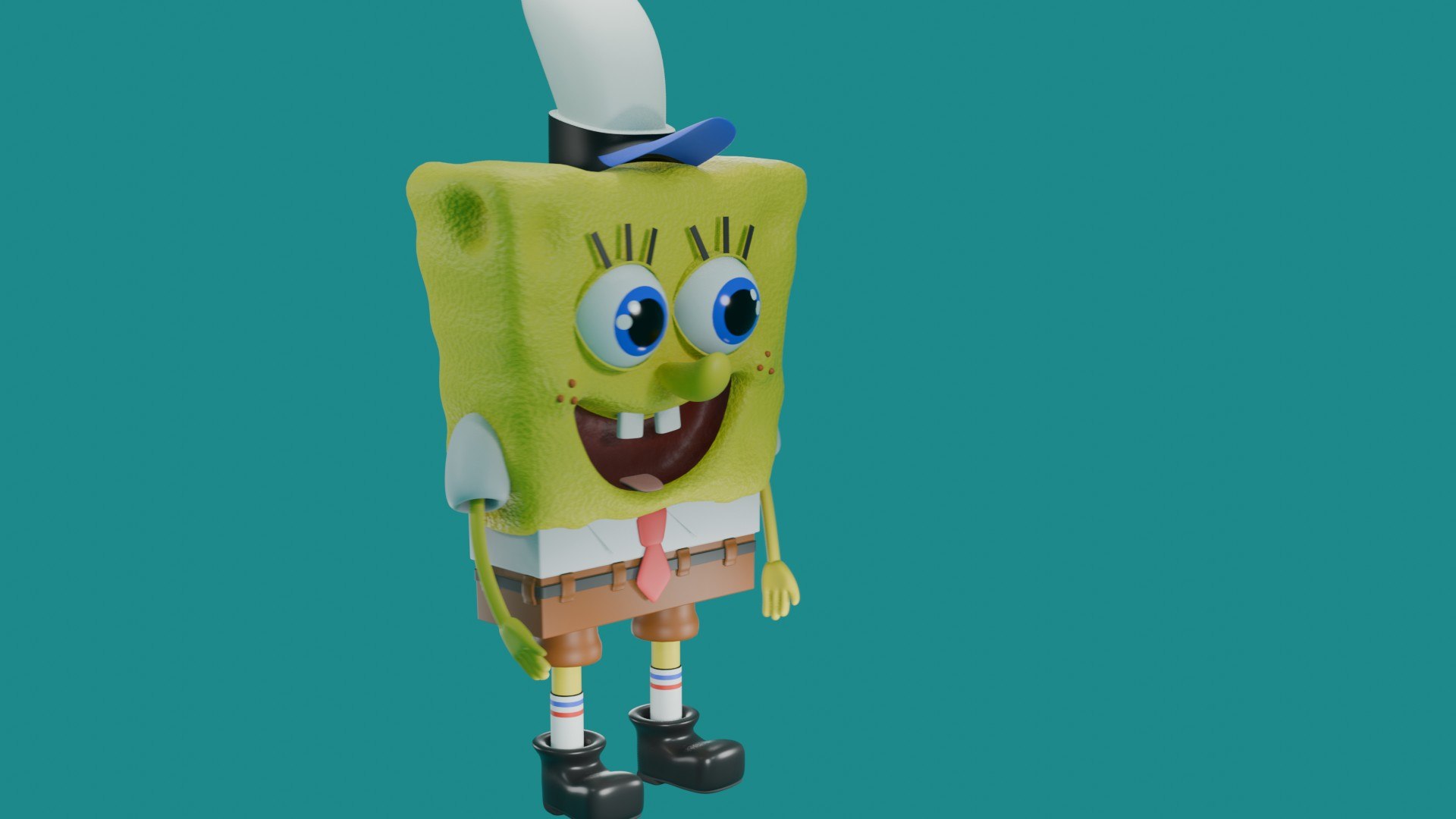 SpongeBob 3D Model - TurboSquid 2339571