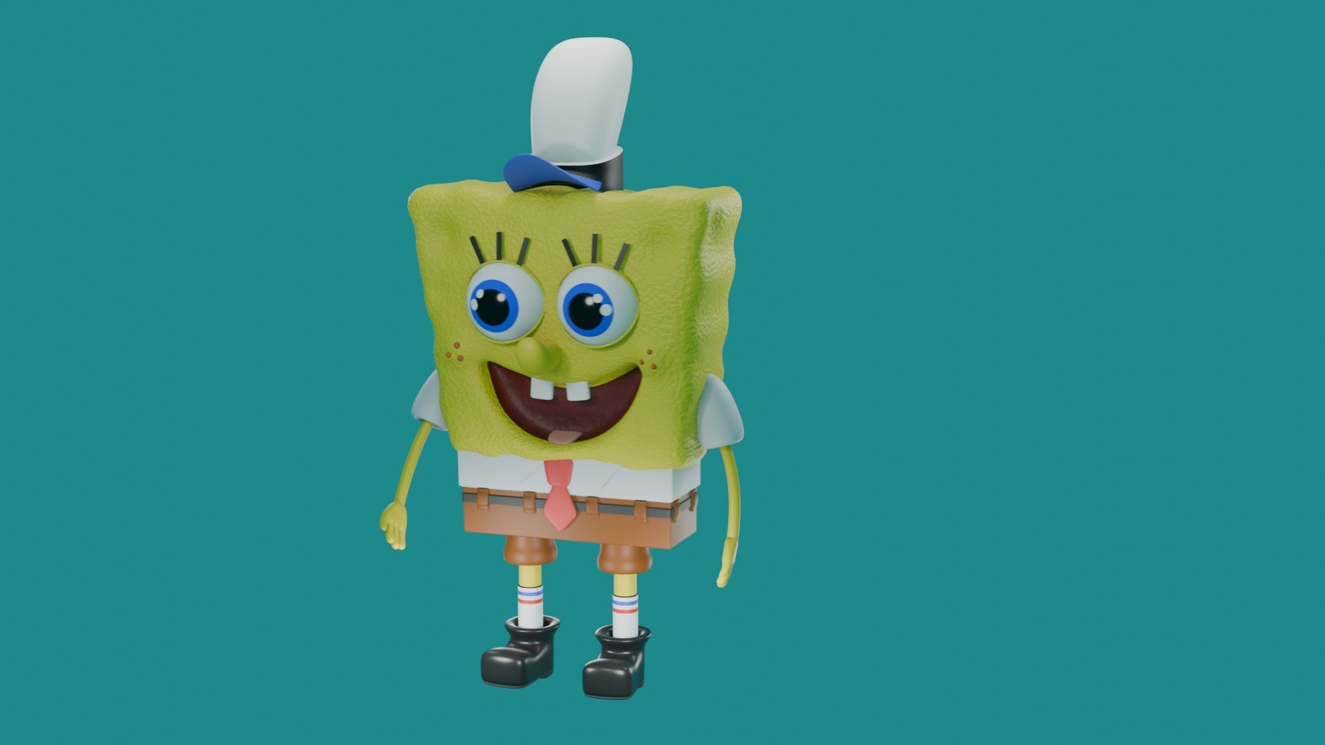 SpongeBob 3D Model - TurboSquid 2339571
