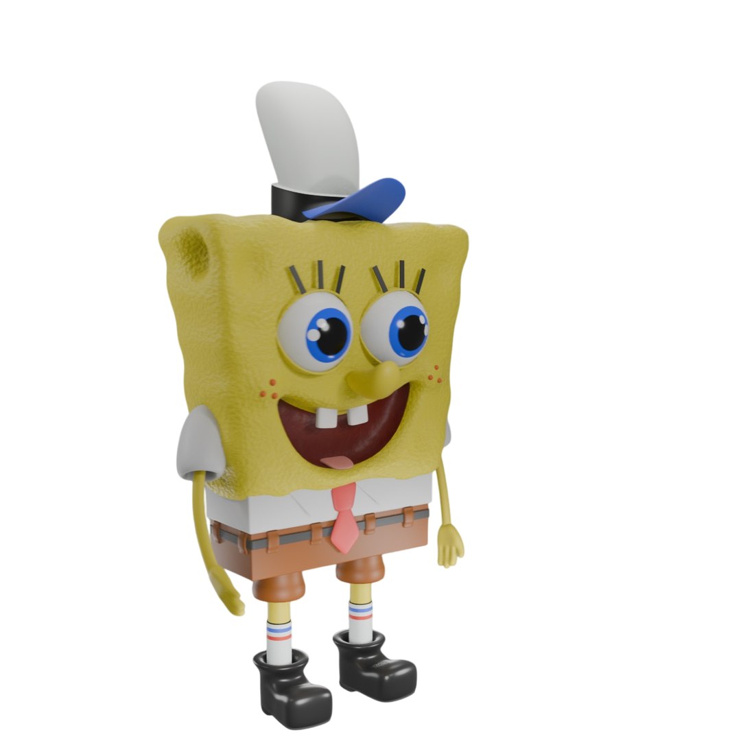 SpongeBob 3D Model - TurboSquid 2339571