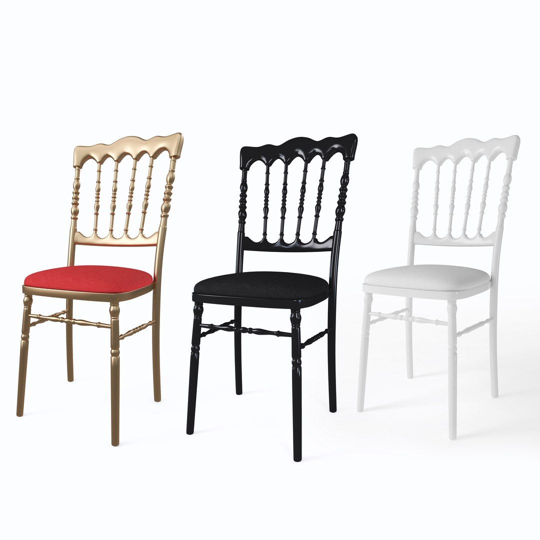 Napoleon Chair 3D - TurboSquid 1437062