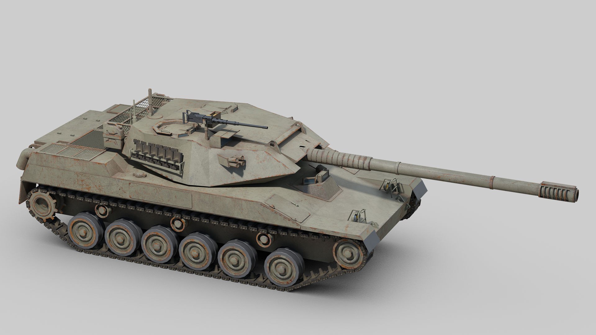 3D Model Stingray Tank - TurboSquid 2252605