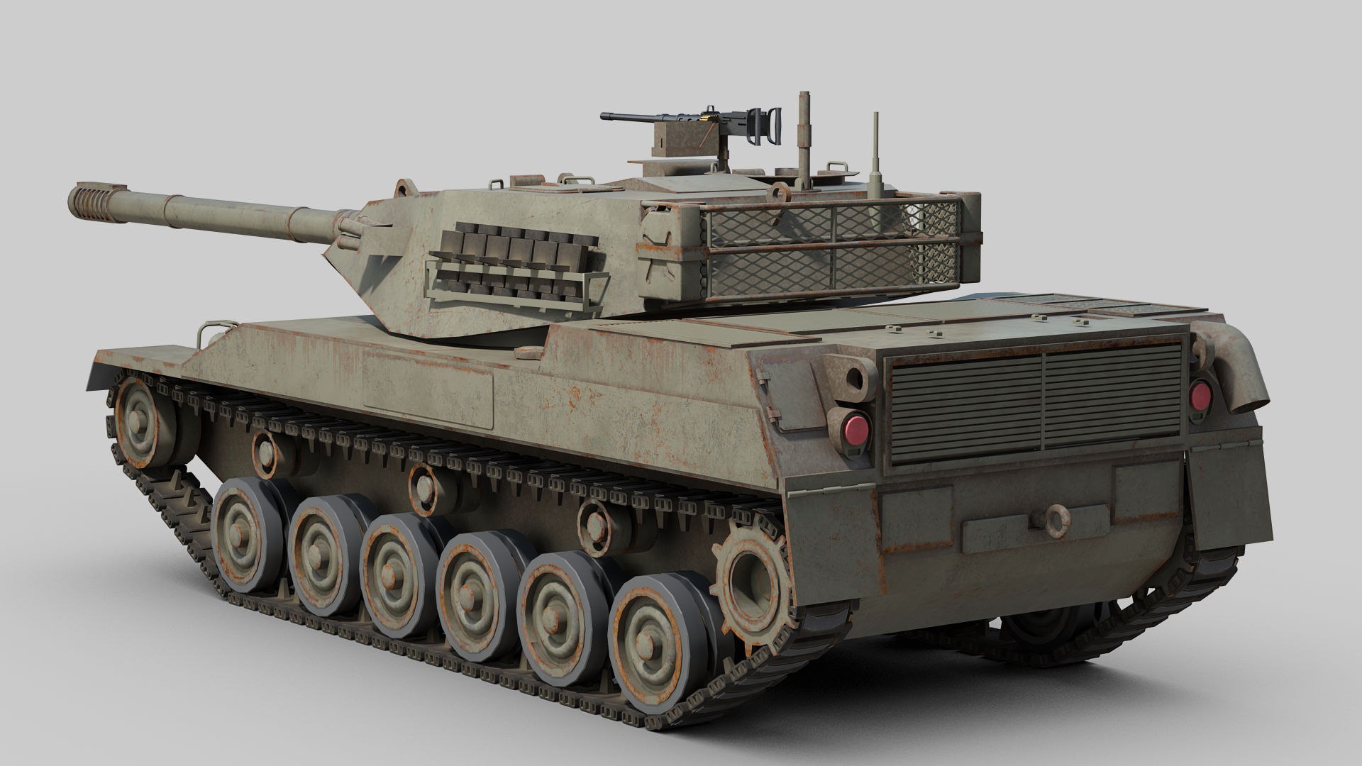 3D Model Stingray Tank - TurboSquid 2252605