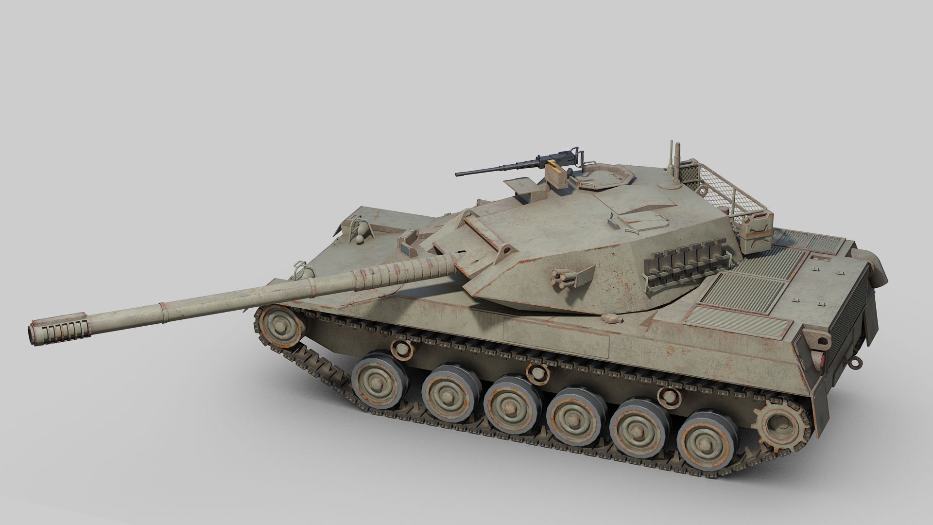 3D Model Stingray Tank - TurboSquid 2252605