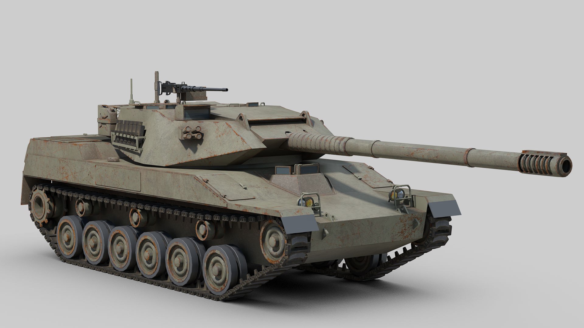 3D Model Stingray Tank - TurboSquid 2252605
