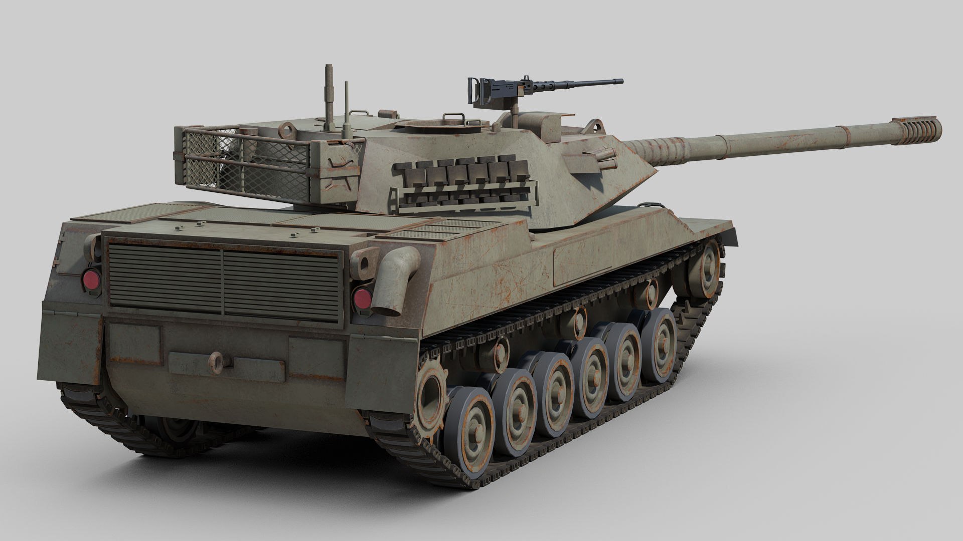 3D Model Stingray Tank - TurboSquid 2252605