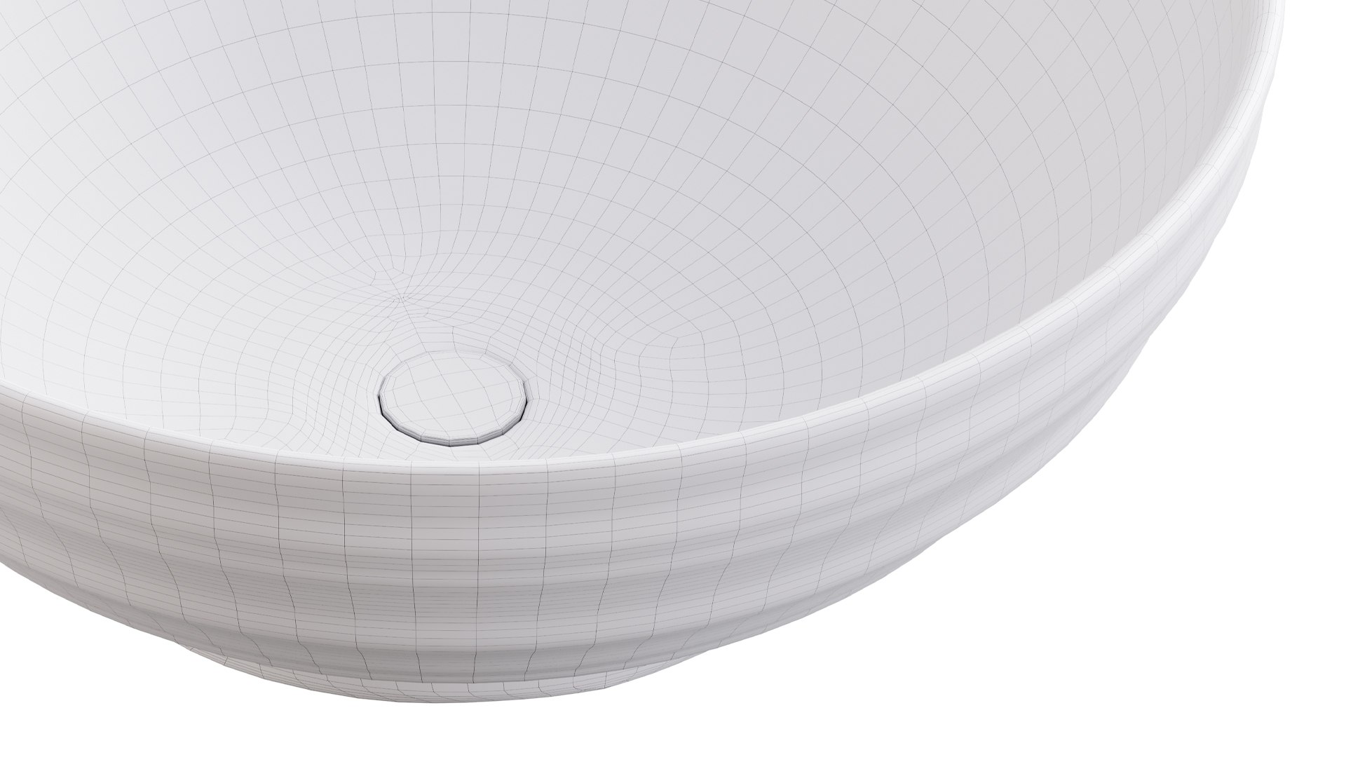 Cassini Round Bathroom 3D Model - TurboSquid 2276977