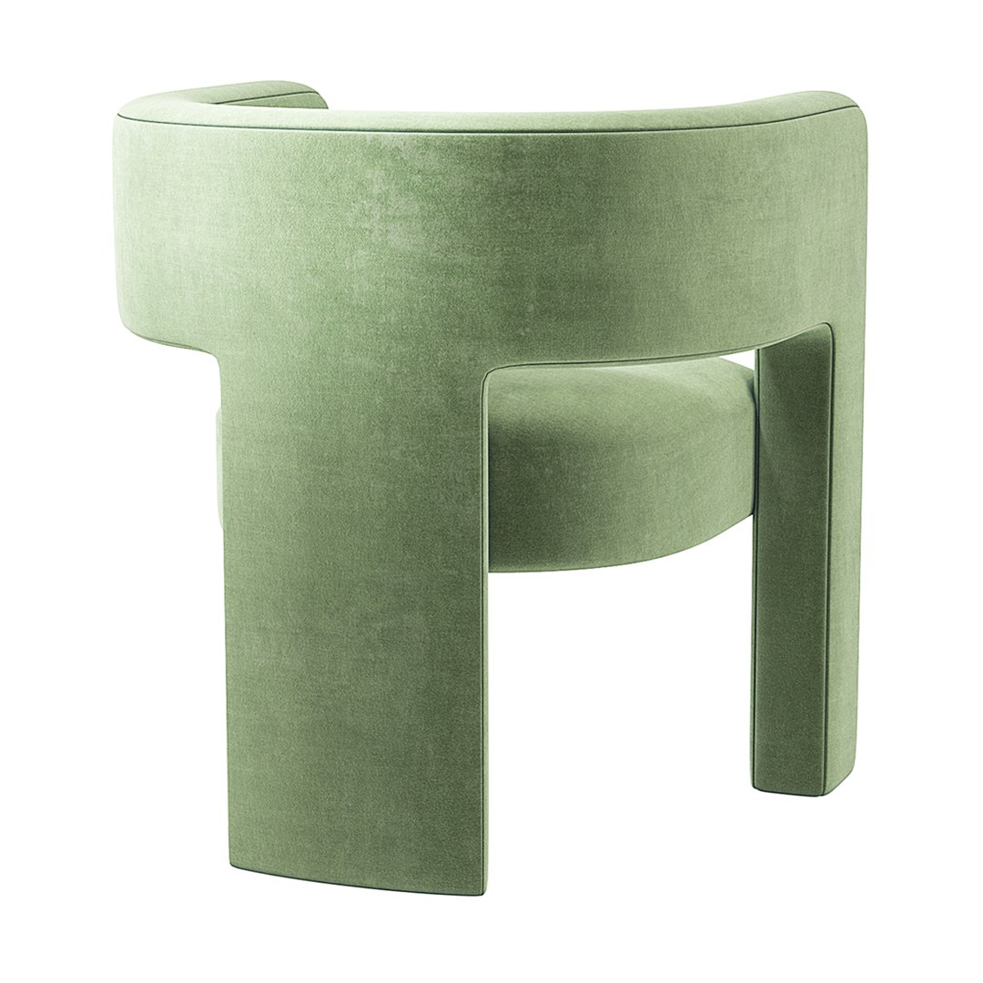 Sculpt Chair Crate And Barrel 3D Model - TurboSquid 1793100