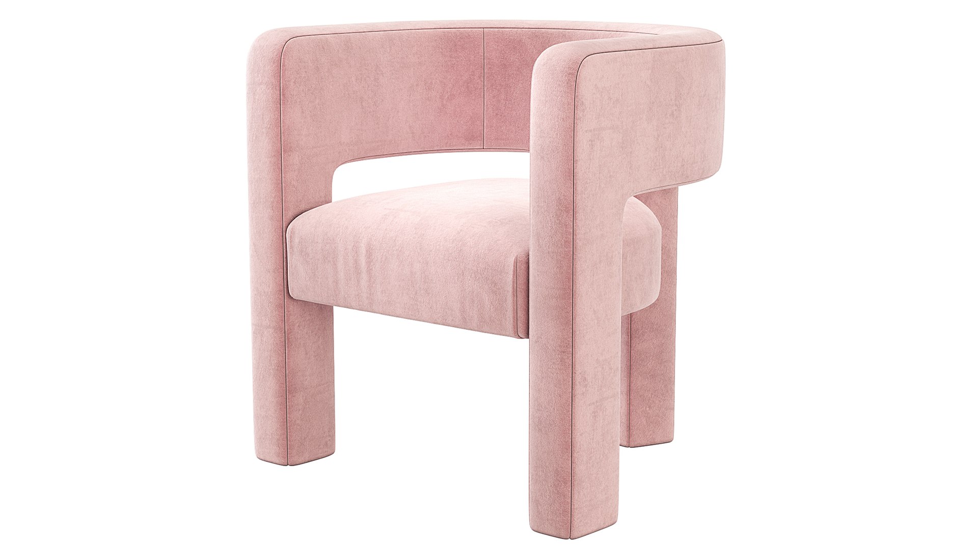 Sculpt Chair Crate And Barrel 3D Model - TurboSquid 1793100