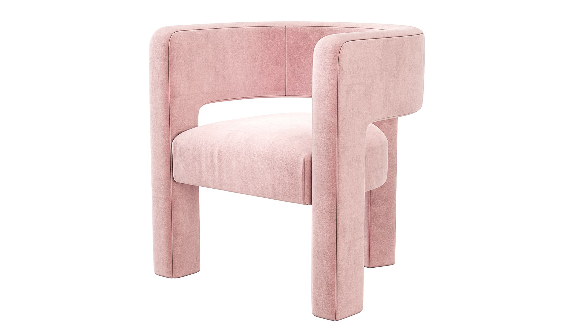 Sculpt Chair Crate And Barrel 3D Model - TurboSquid 1793100