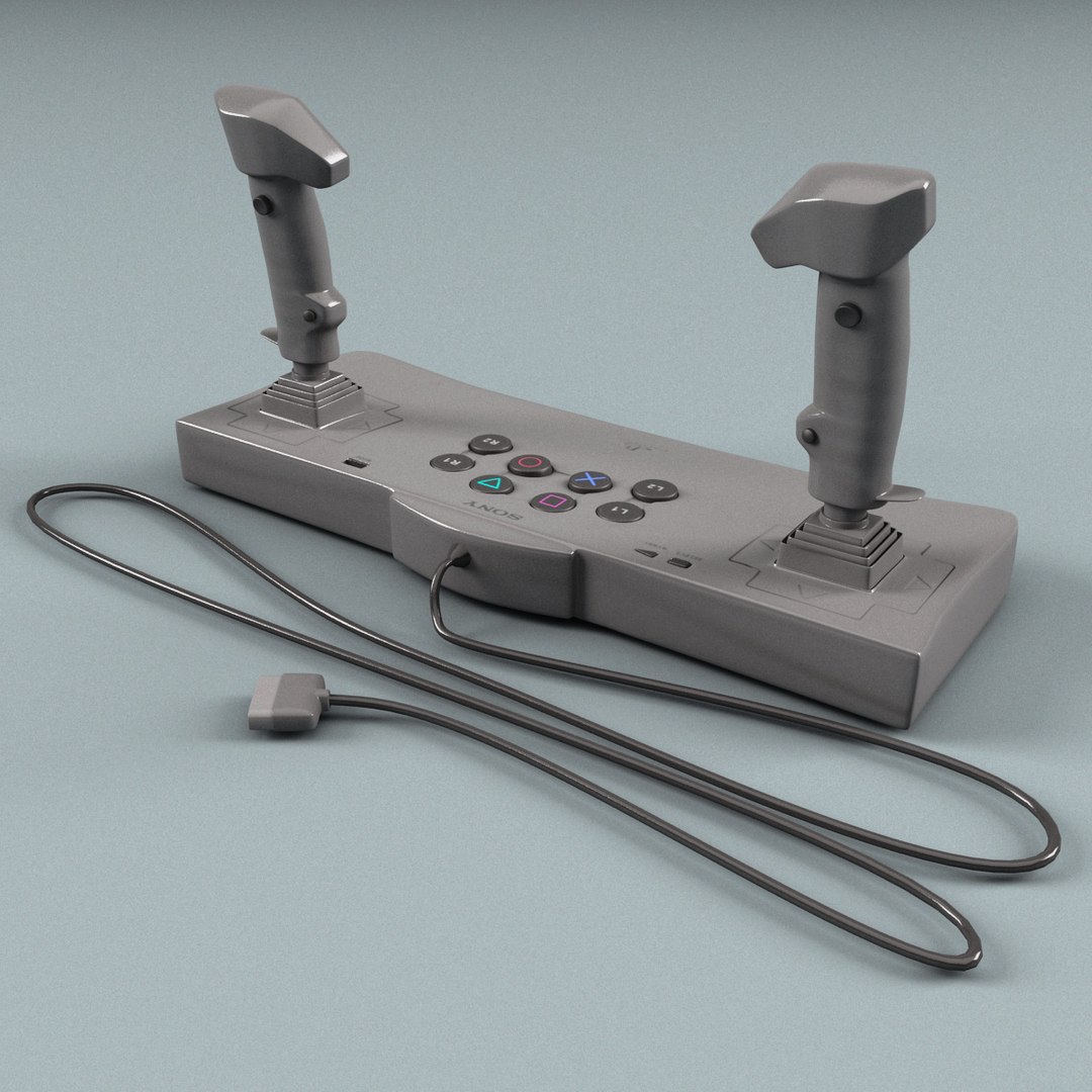 playstation analog joystick 3d 3ds