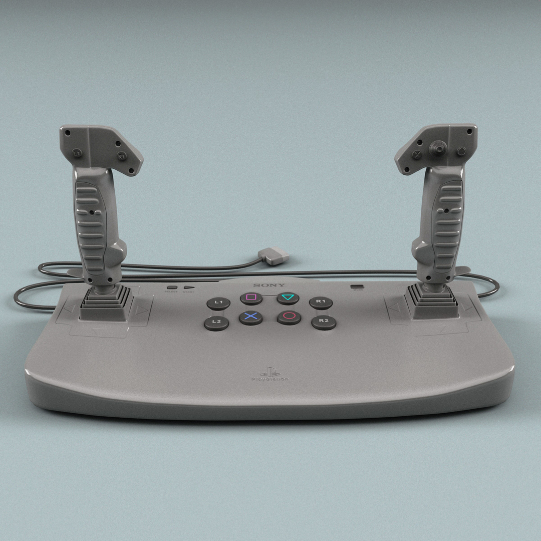 playstation analog joystick 3d 3ds