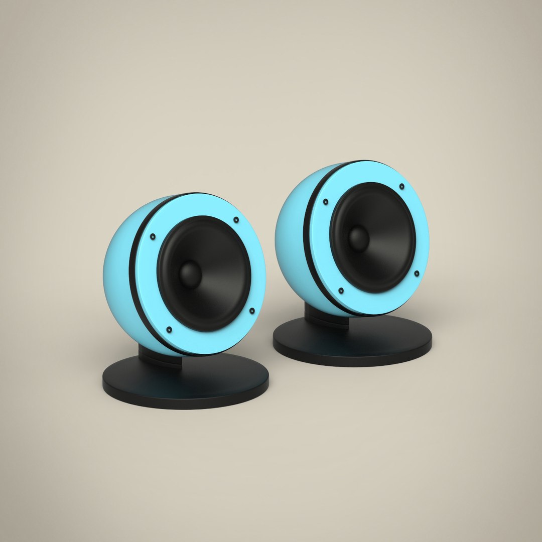 3D Speakers - TurboSquid 1789886