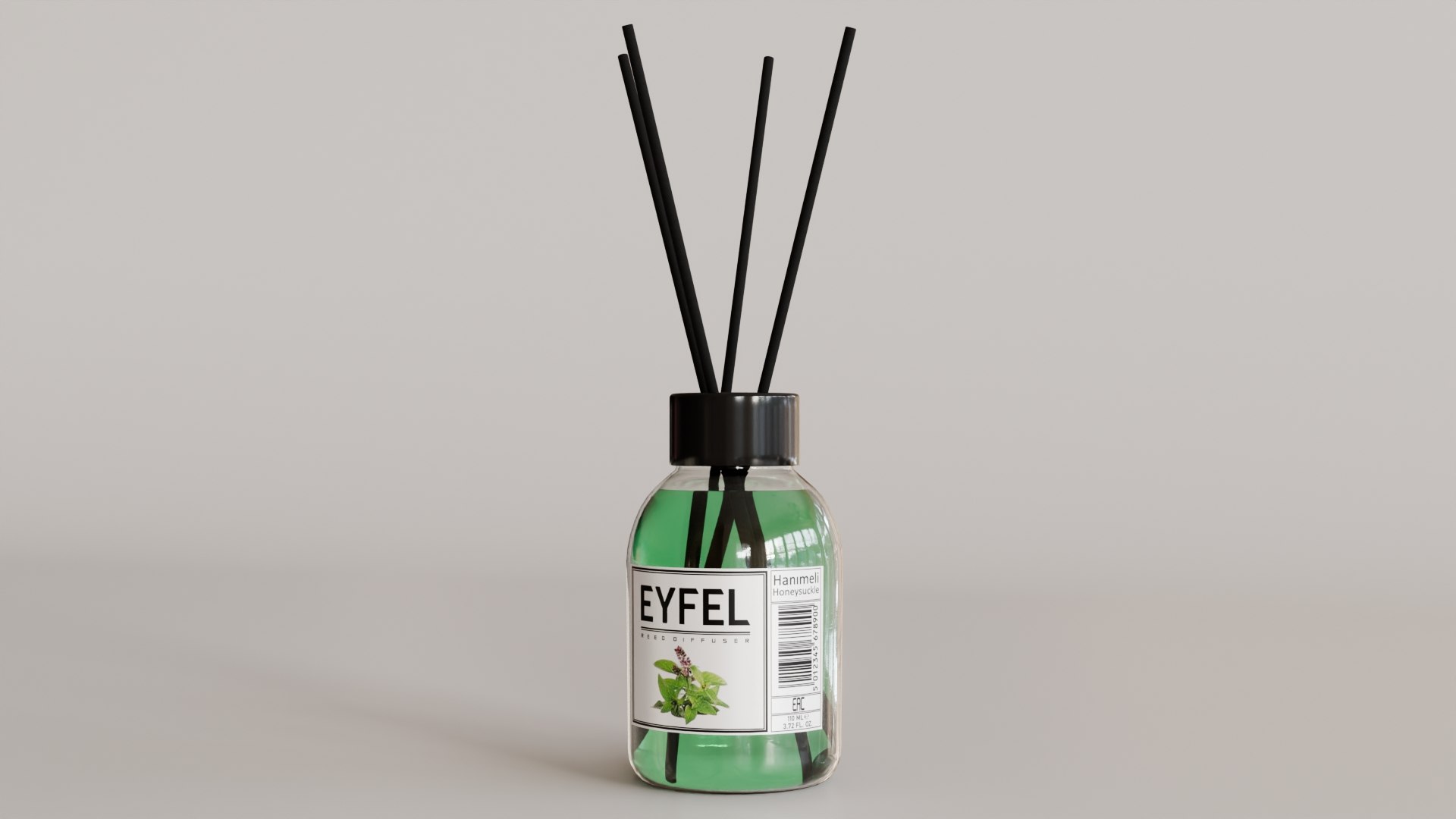 3D Model Eyfel Perfume Reed Diffuser Basil - TurboSquid 2399380