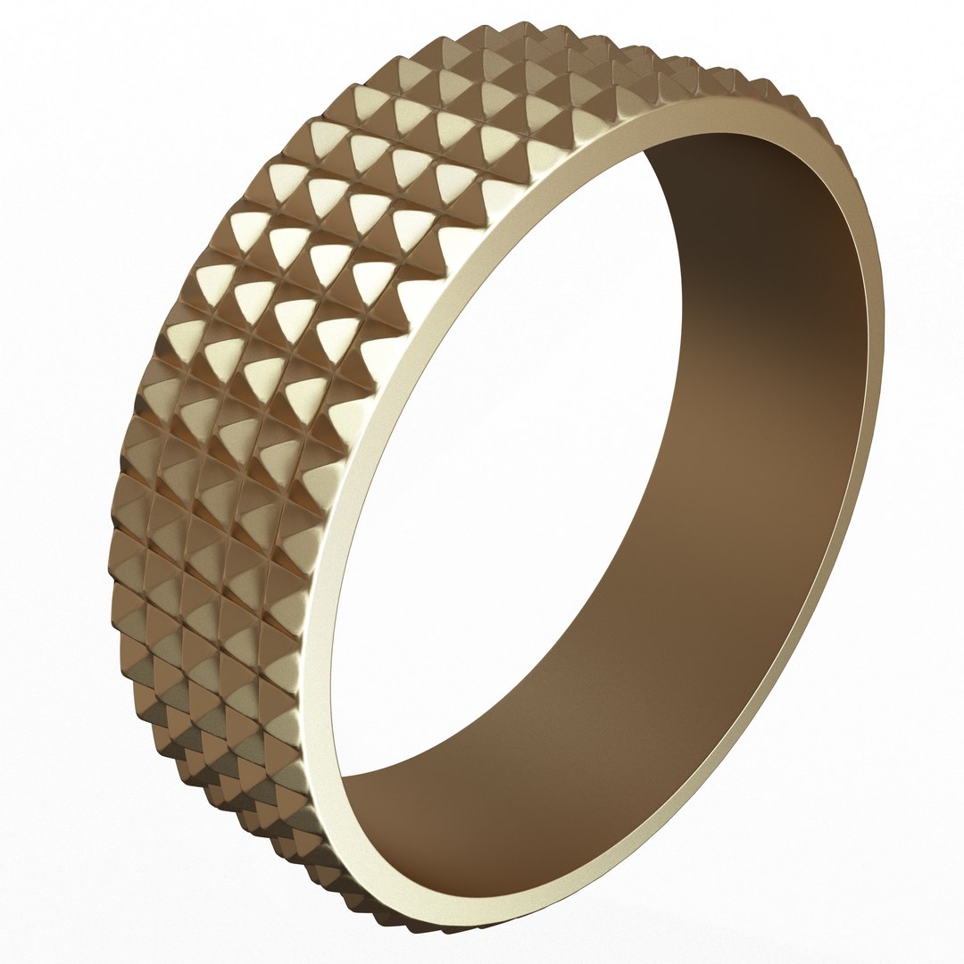 Diamond Jewellery Ring 010 Gold 3D Model - TurboSquid 2138514