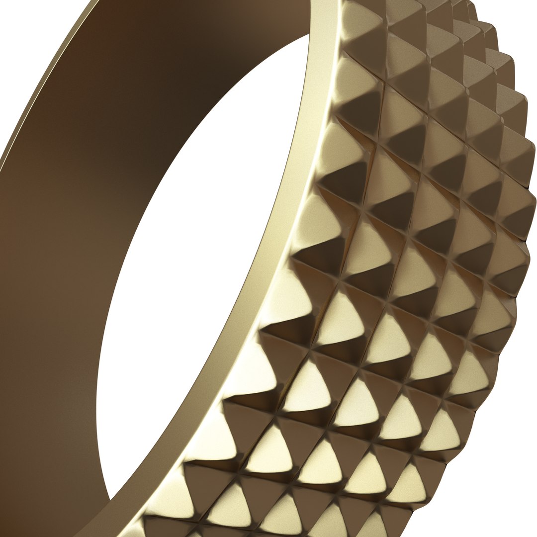 Diamond Jewellery Ring 010 Gold 3D Model - TurboSquid 2138514