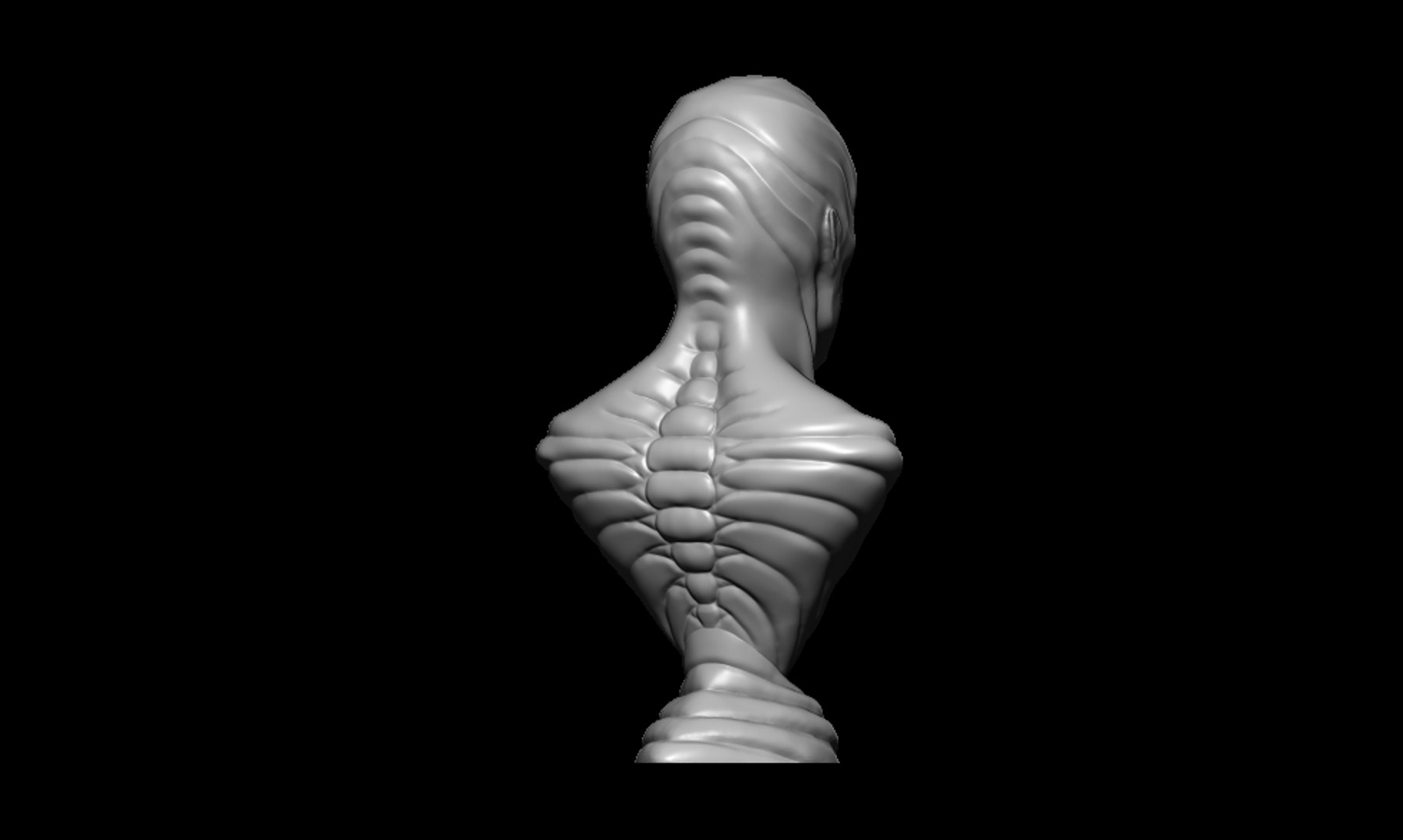 Bust Creature 3D Model - TurboSquid 1660589