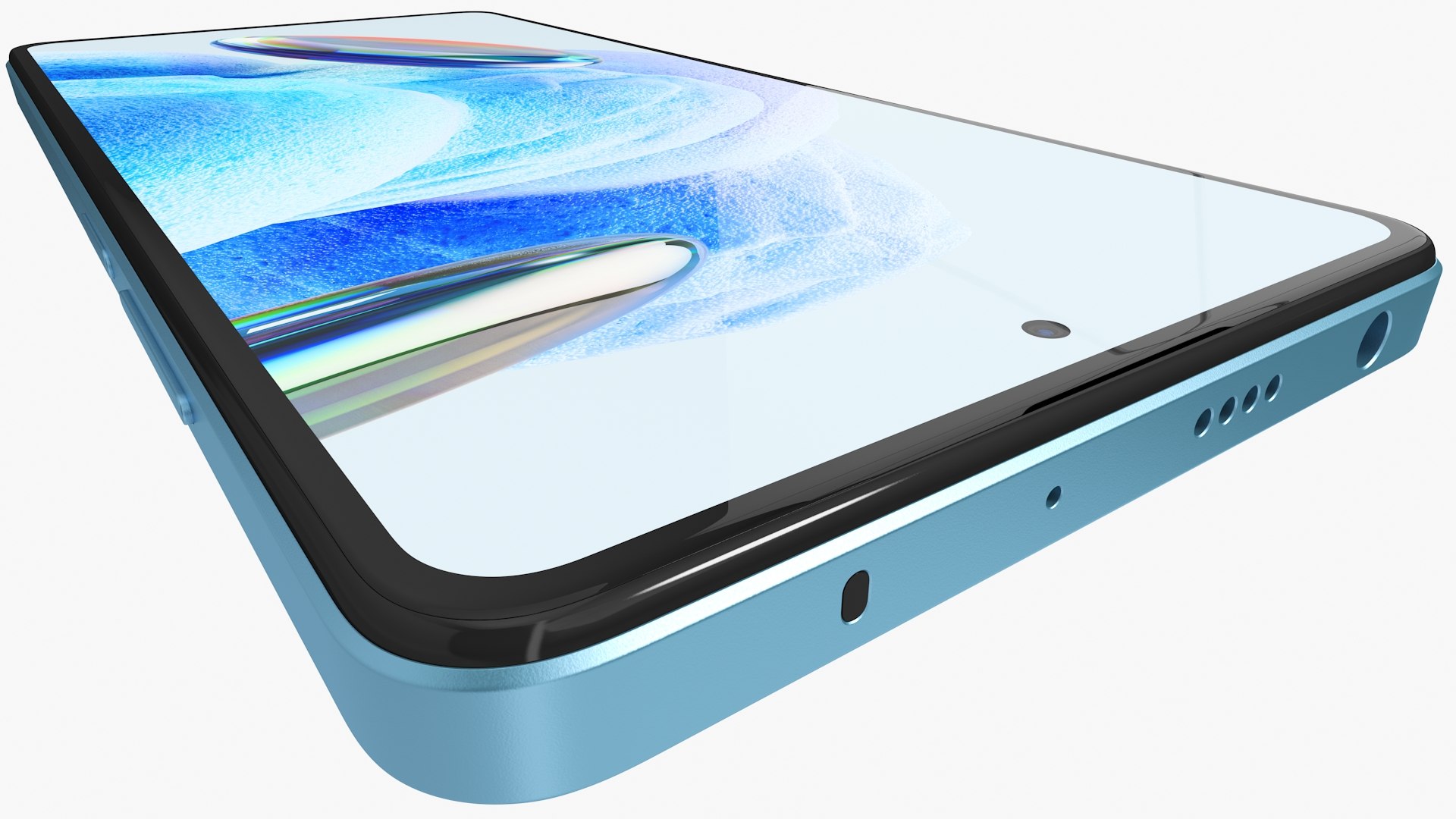 3D Xiaomi Redmi Note 12 Pro 5G Blue - TurboSquid 2047691