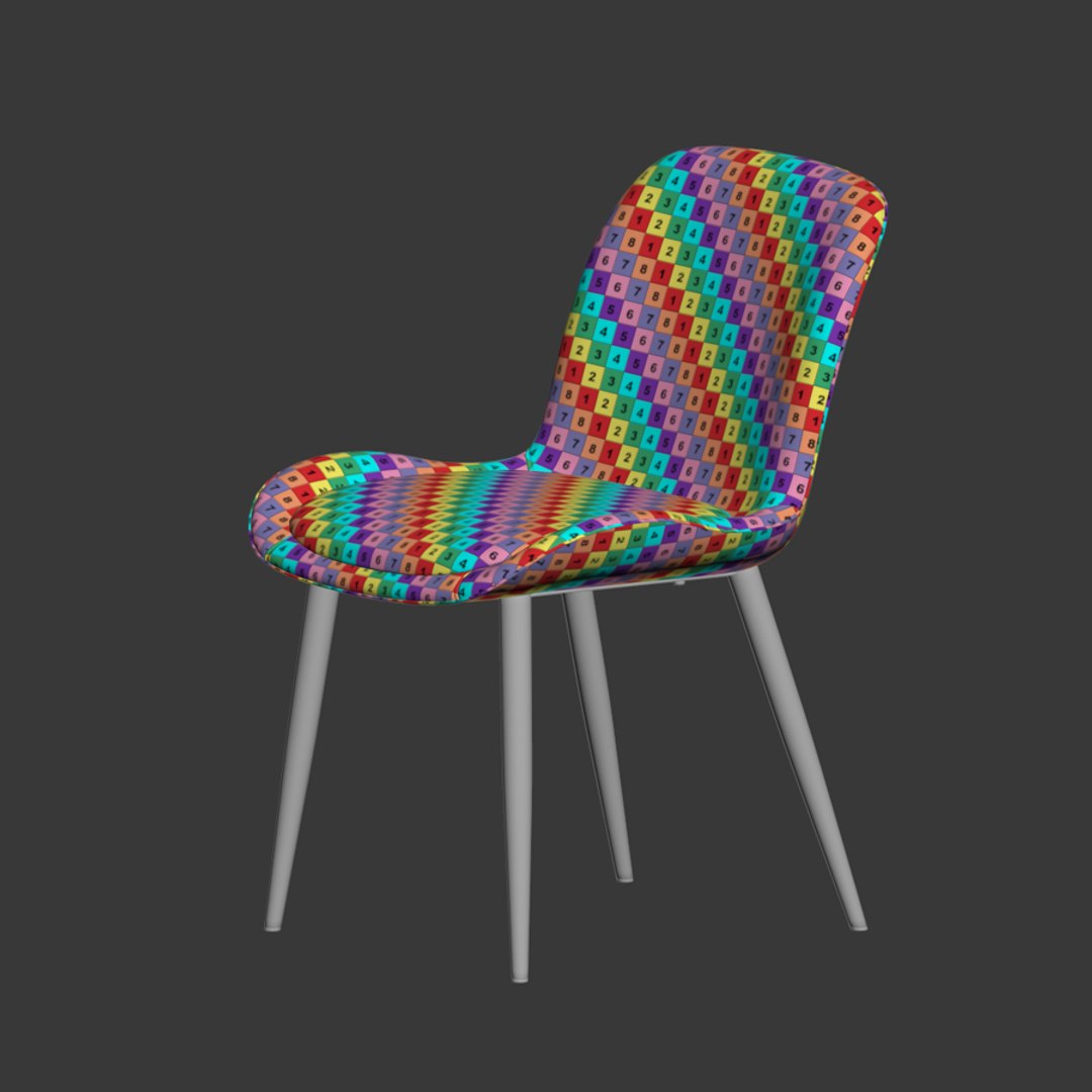 3D Eurway Mirabelle Chair Model - TurboSquid 1652371