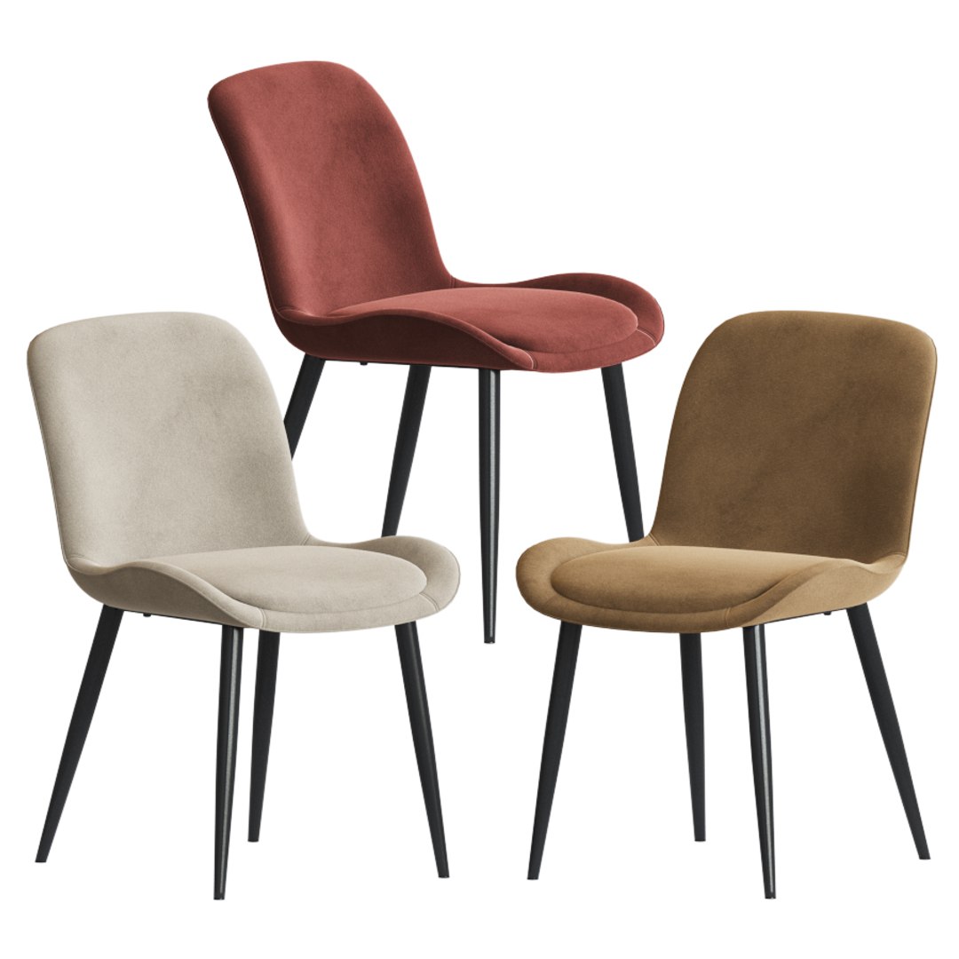 3D Eurway Mirabelle Chair Model - TurboSquid 1652371