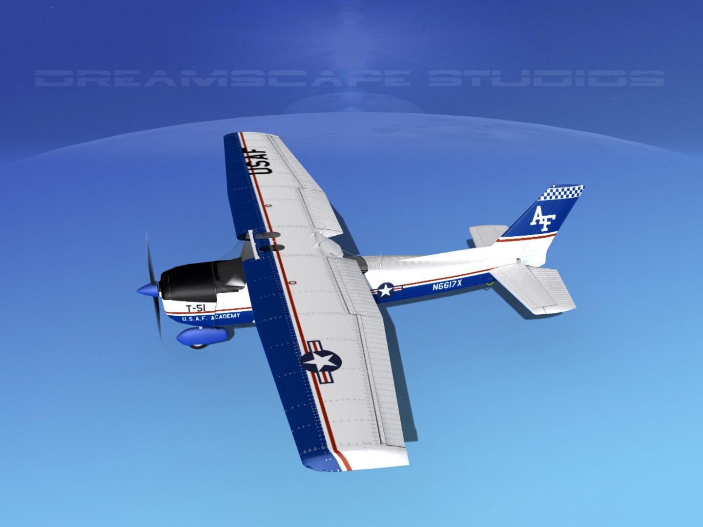 3D Cessna T-51 - TurboSquid 1305216