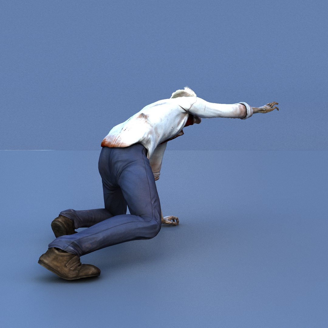 max zombie character rig