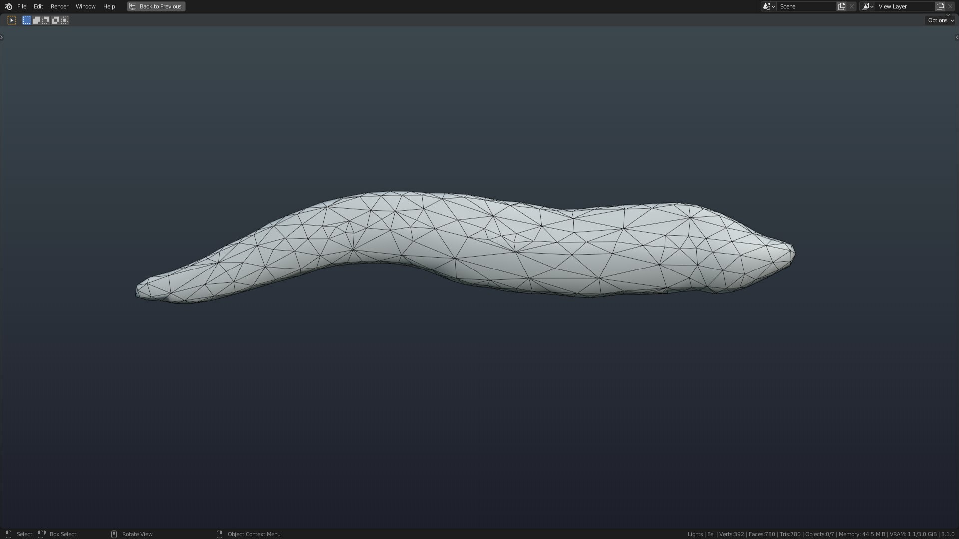 3D Low Poly Eel Rigged With Realistic Texture Model - TurboSquid 1876034