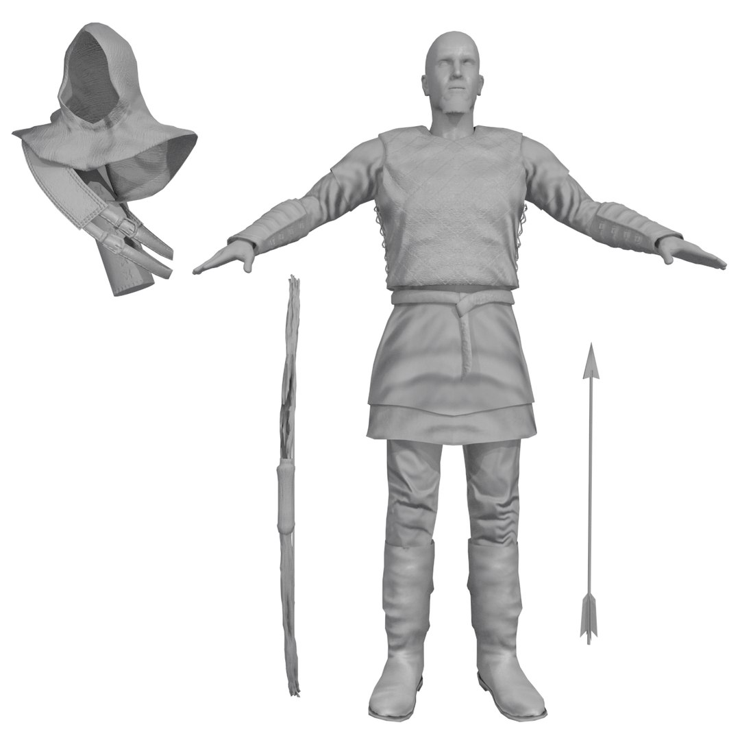 3D Model Robin Hood - TurboSquid 1261910