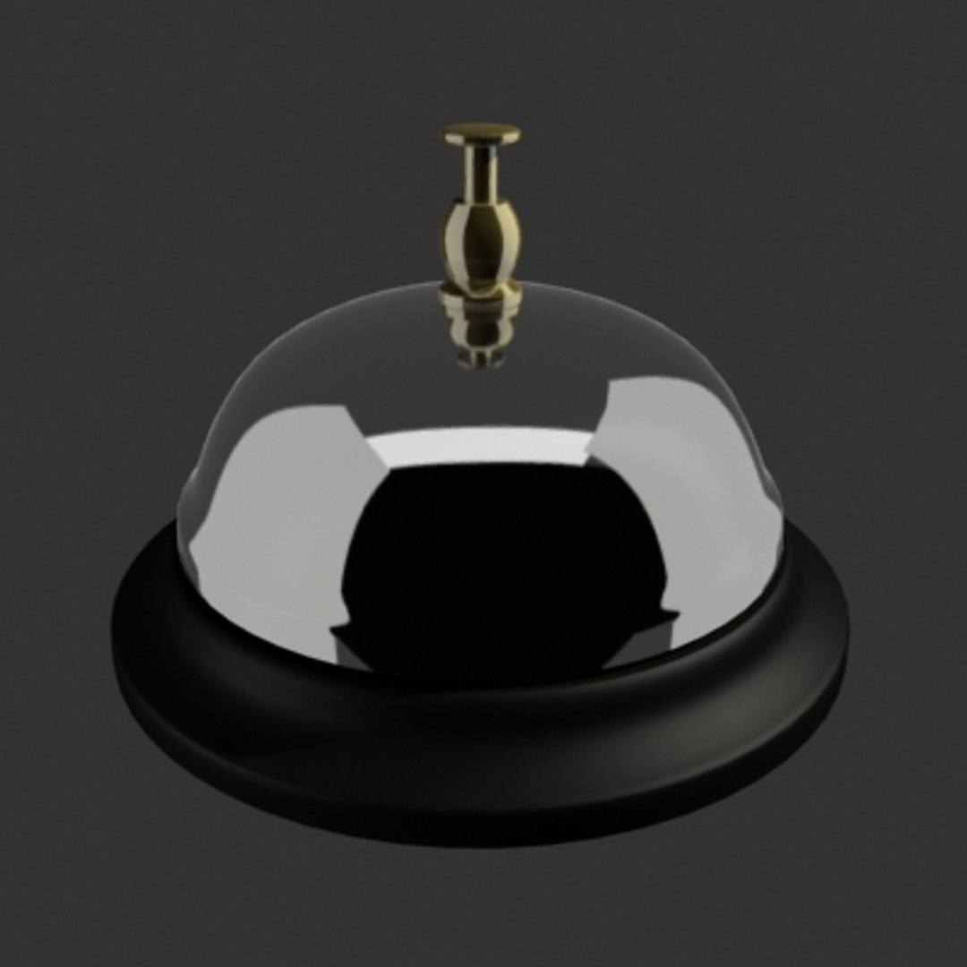3d Max Desk Bell
