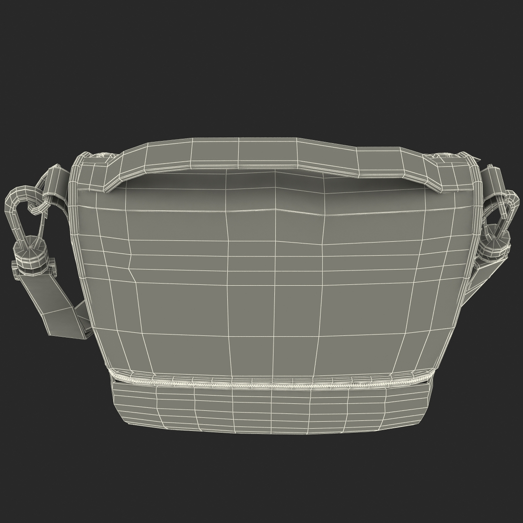 3d lunch bag model
