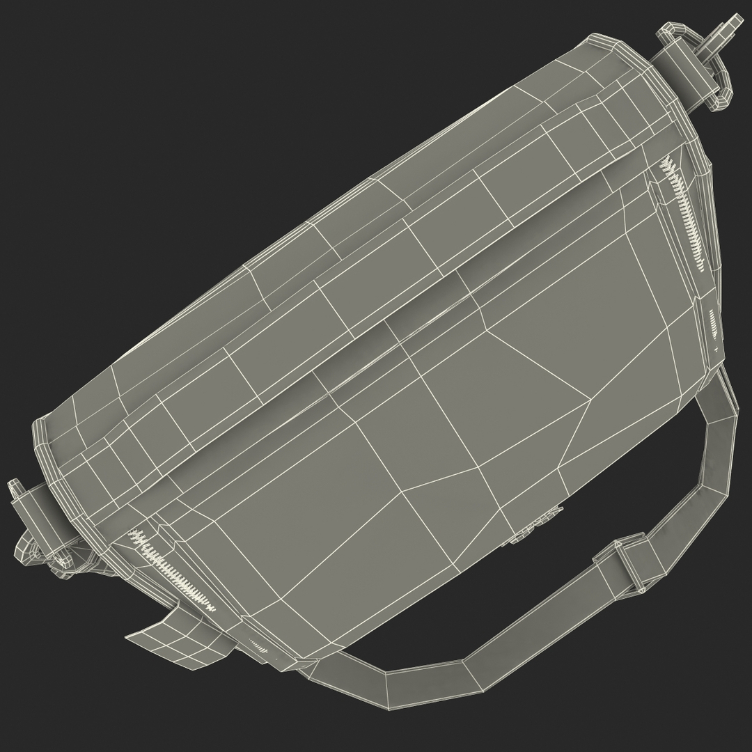 3d lunch bag model