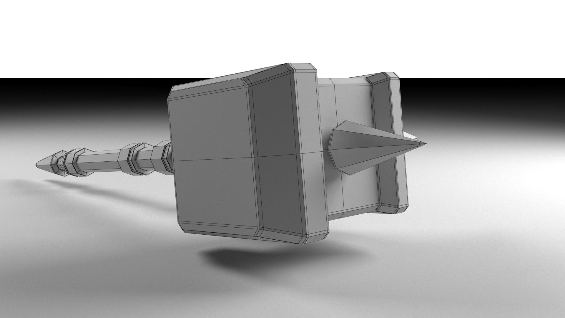 3D Mace Weapon Low-poly Vr - TurboSquid 1313181