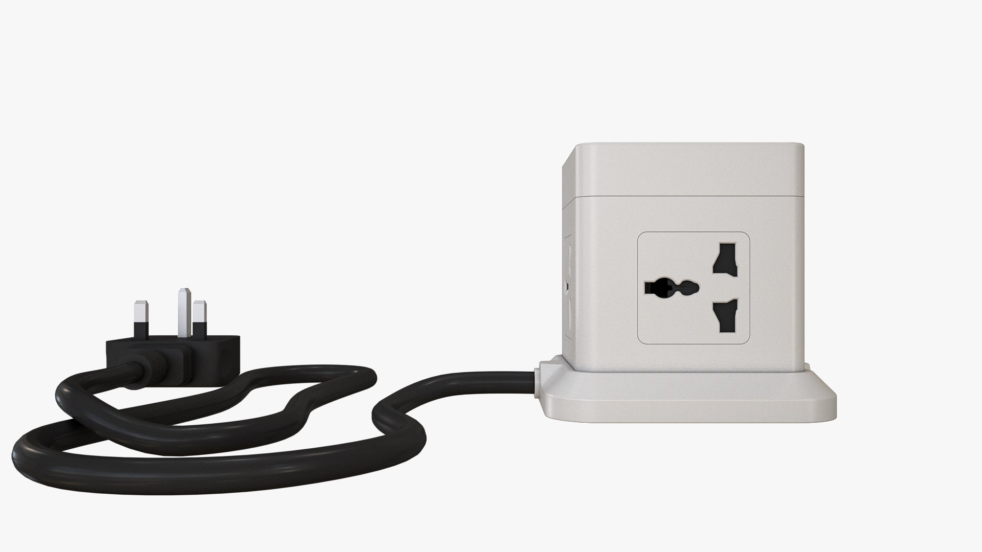 3D 4-Way Tower Extension Lead - TurboSquid 2114808