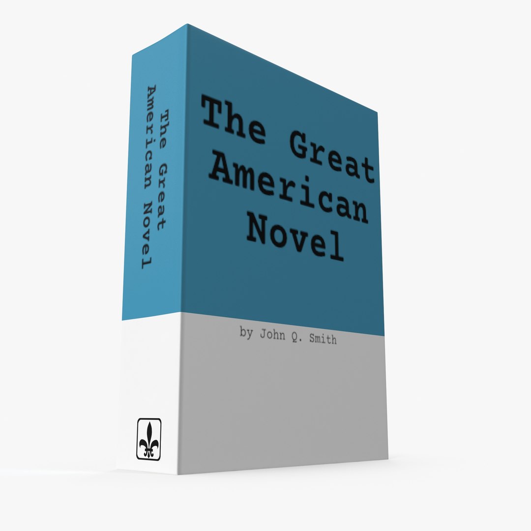 3D Model Paperback Novel - TurboSquid 1355468