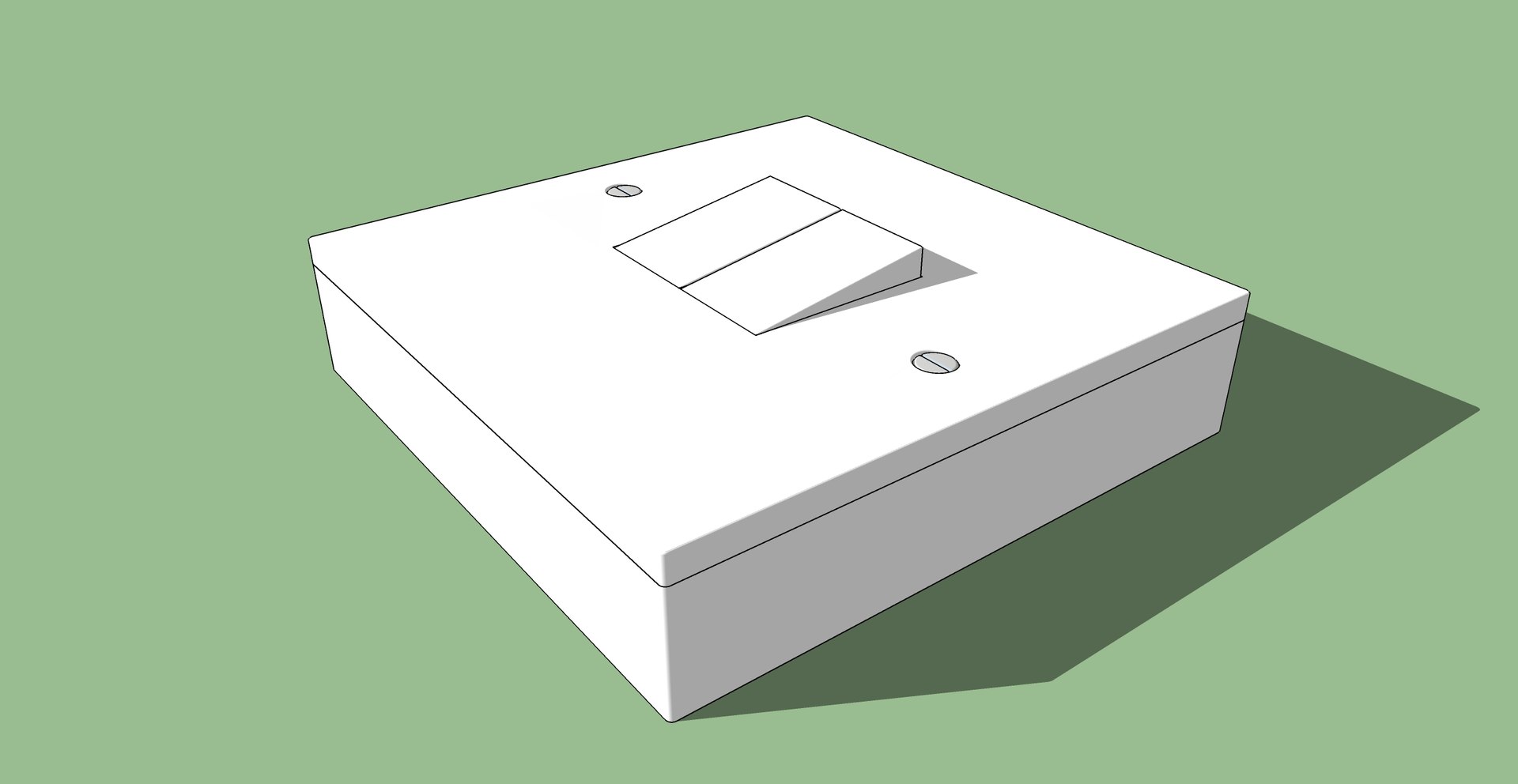3D 8 Light Switches Model - TurboSquid 1486553