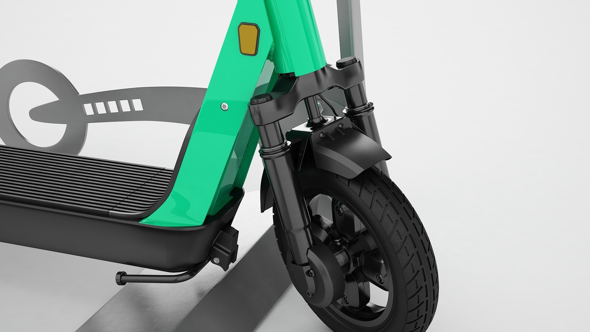 Scooter Parking Rack With Electric Scooter 07 3D - TurboSquid 2029331