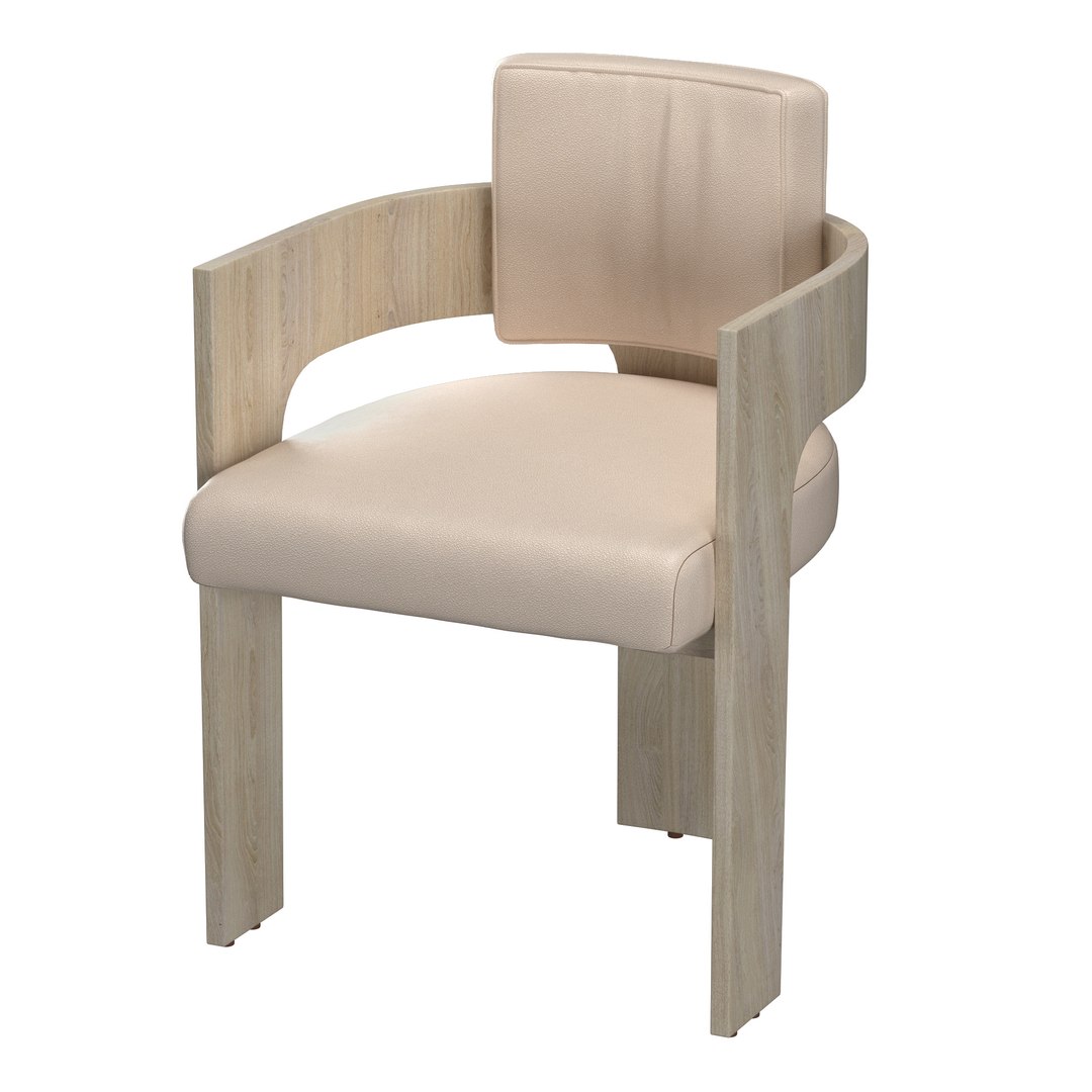 C Back Chair 3D Model - TurboSquid 1895606
