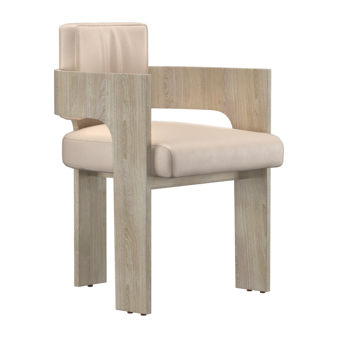 C Back Chair 3D Model - TurboSquid 1895606