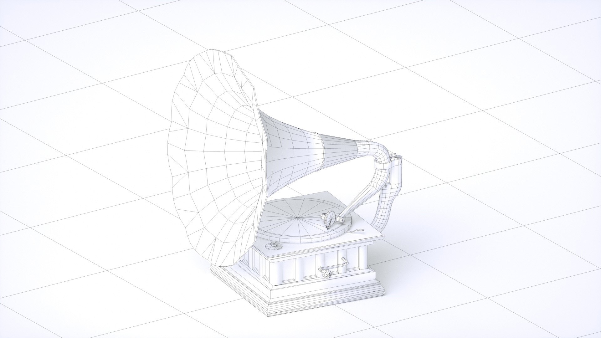 Phonograph 3D Model - TurboSquid 1922078