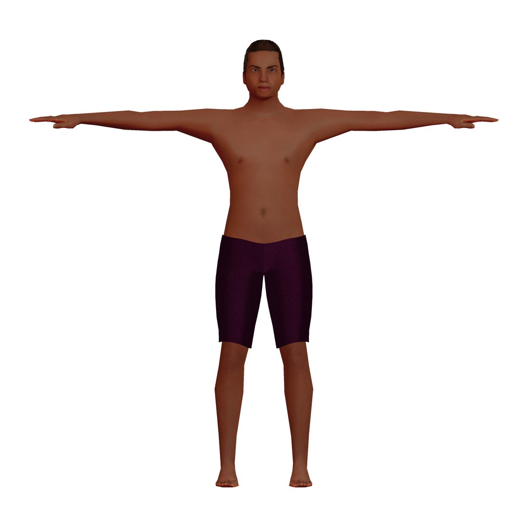 Low-poly Man 3D - TurboSquid 1637300