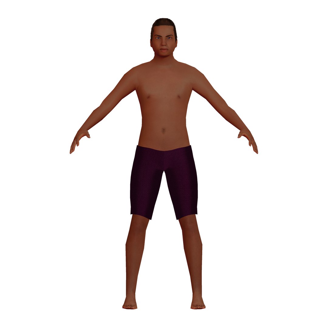 Low-poly Man 3D - TurboSquid 1637300