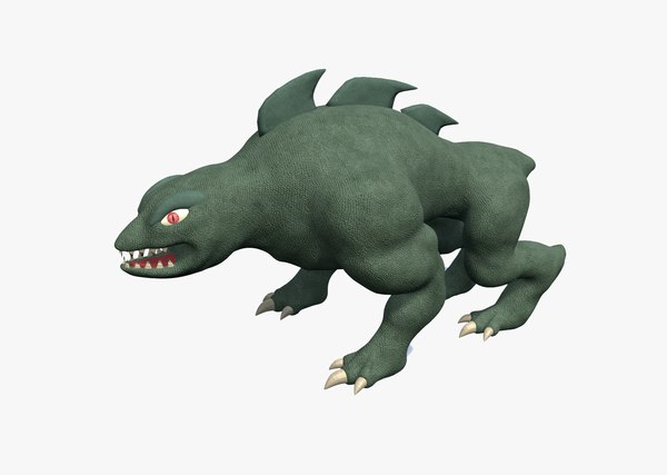 3D model monster - TurboSquid 1440796